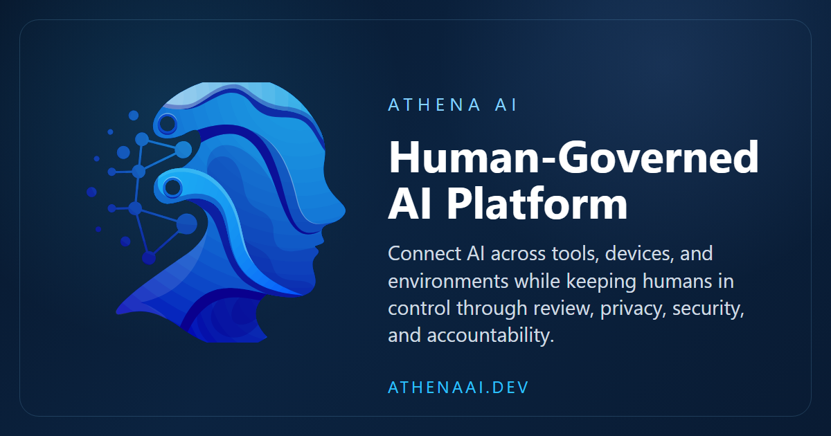 ATHENA AI | Human-Governed AI Platform